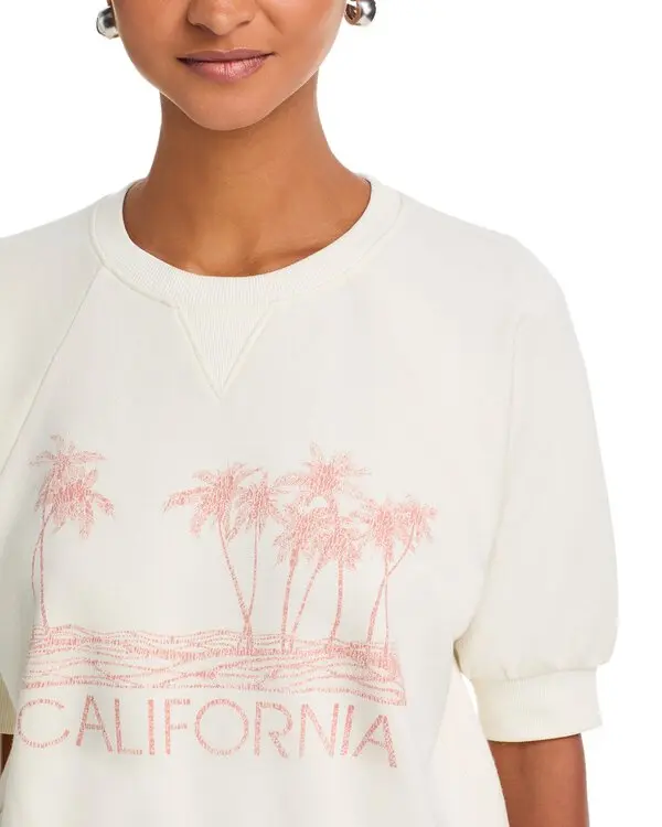 Paige Queenie Sweatshirt Top - Ivory Multi