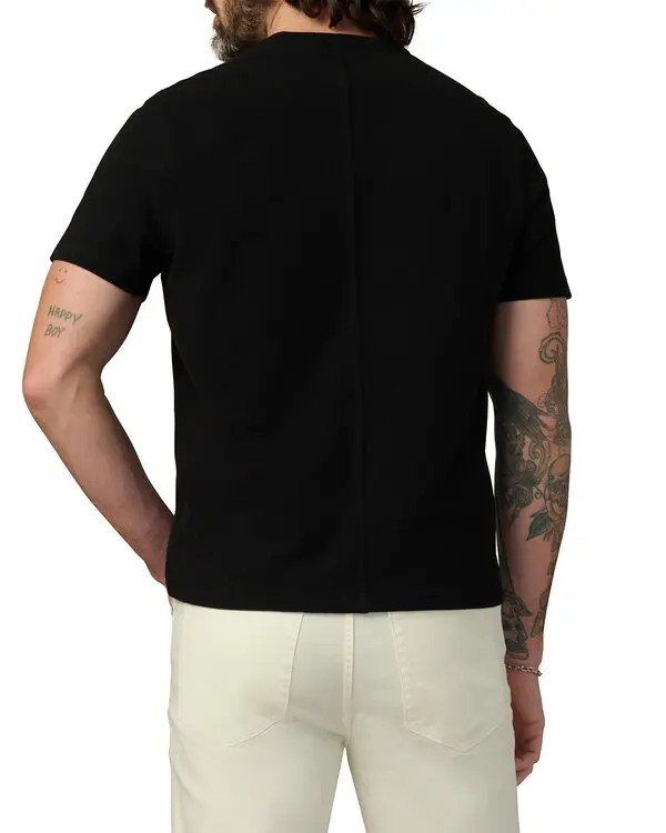 Joe's Jeans Modern Pique Henley Shirt - Black