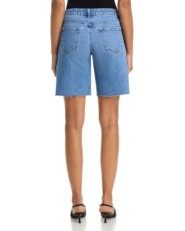 L'Agence River Mid-rise Bermuda Shorts - Scottsdale