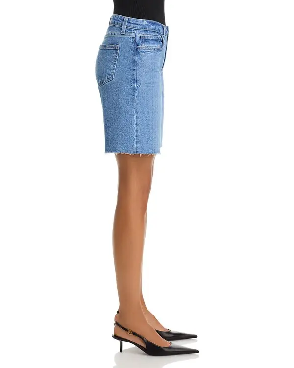 L'Agence River Mid-rise Bermuda Shorts - Scottsdale