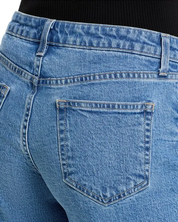L'Agence River Mid-rise Bermuda Shorts - Scottsdale