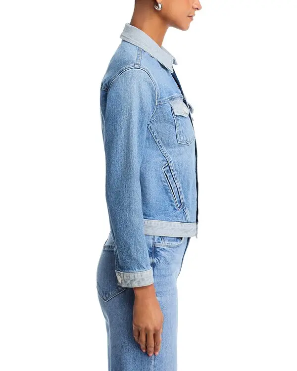 L'Agence Maven Slim Denim Jacket