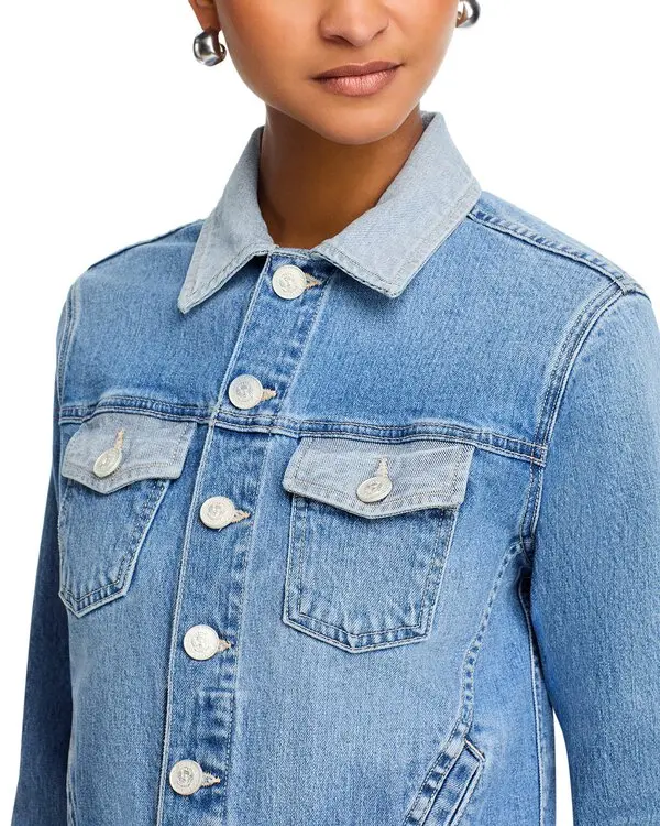 L'Agence Maven Slim Denim Jacket