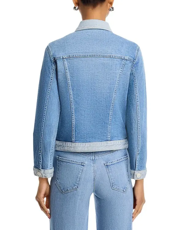 L'Agence Maven Slim Denim Jacket - Bexley
