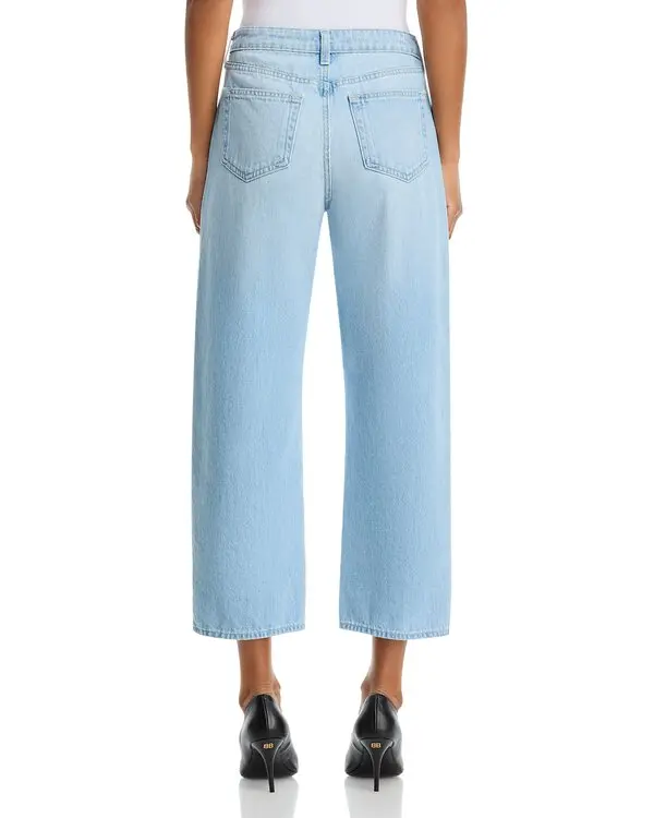 L'Agence Mallis High Rise Bow Leg Jeans - Brea