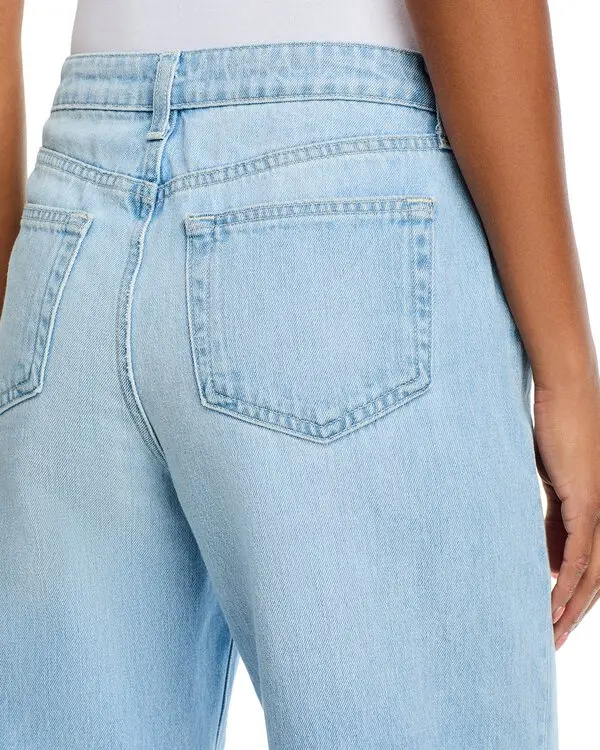 L'Agence Mallis High Rise Bow Leg Jeans - Brea