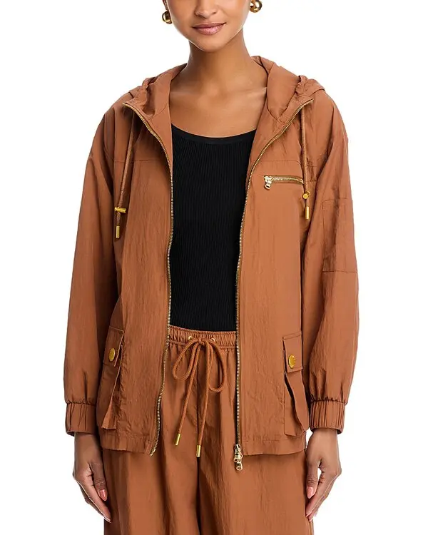 L'Agence Calina Windbreaker Jacket - Fawn