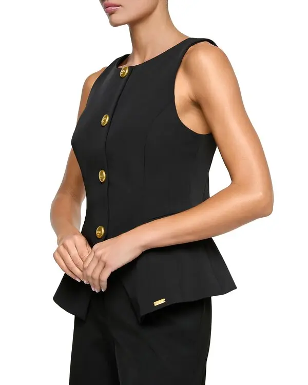 L'Agence Tessa Racer Neck Vest
