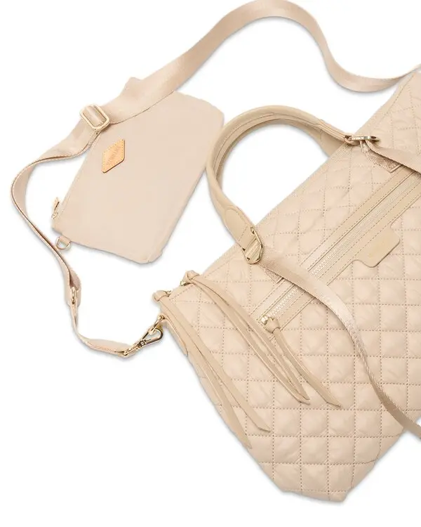 Mz Wallace Park Medium Quilted Satchel