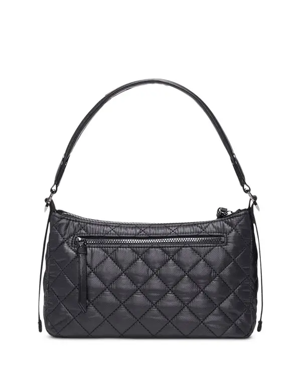 Mz Wallace Small Quilted Leather Park Shoulder Bag - Black