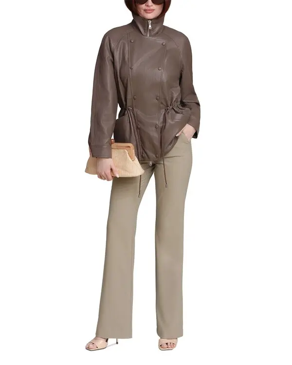 Avec Les Filles Slouchy Anorak Jacket - Cafe