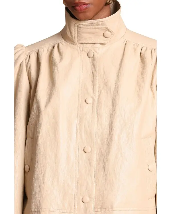 Avec Les Filles Puff Sleeve Short Jacket