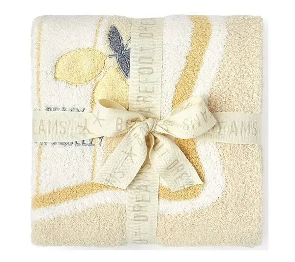 Barefoot Dreams Cozychic Lemon Stroller Blanket - One-color