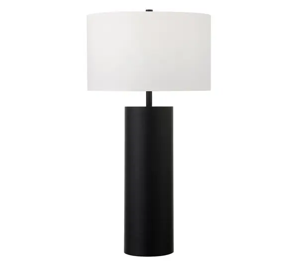 HUDSON&CANAL York Table Lamp With Fabric Shade