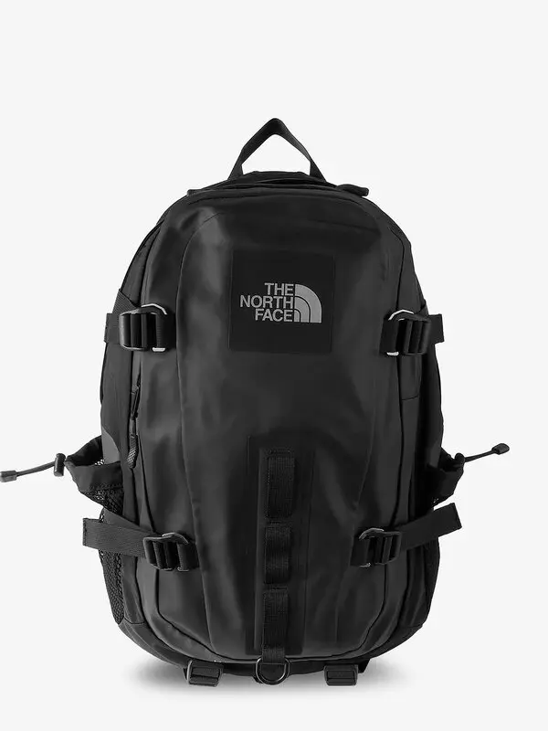 The North Face Hot Shot Nylon Backpack With Logo On The Front - Black