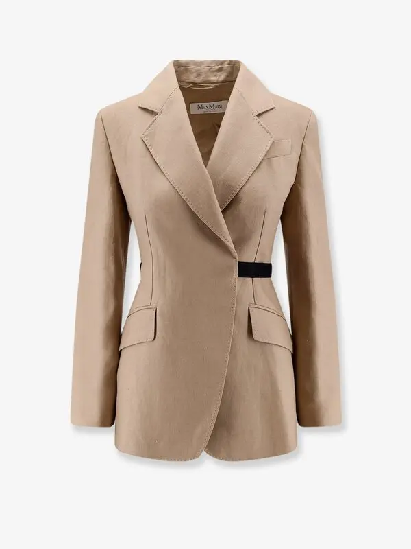 Max Mara Mxsfionda Linen Blazer