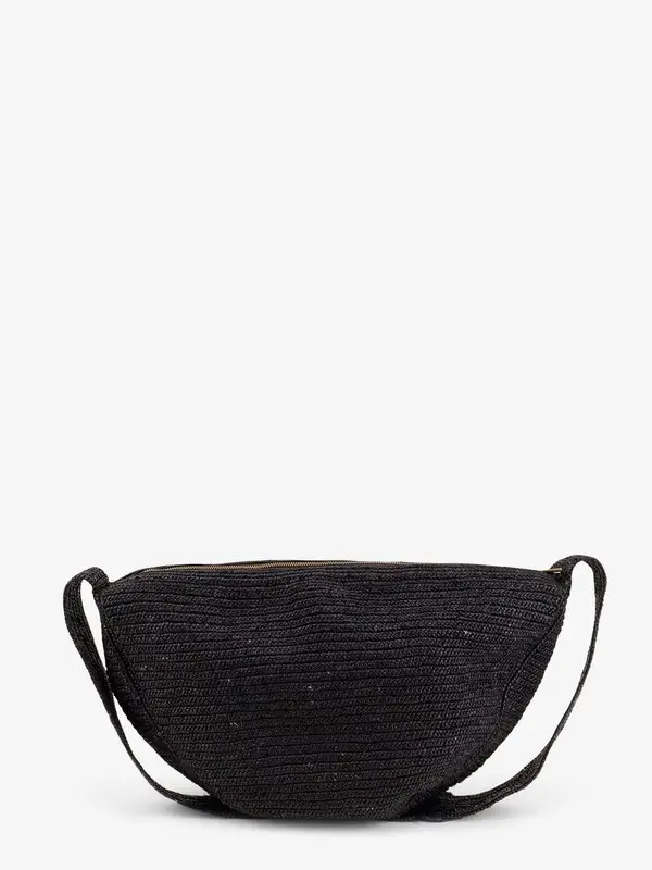 IBELIV Raffia Clip Crossbody Bag
