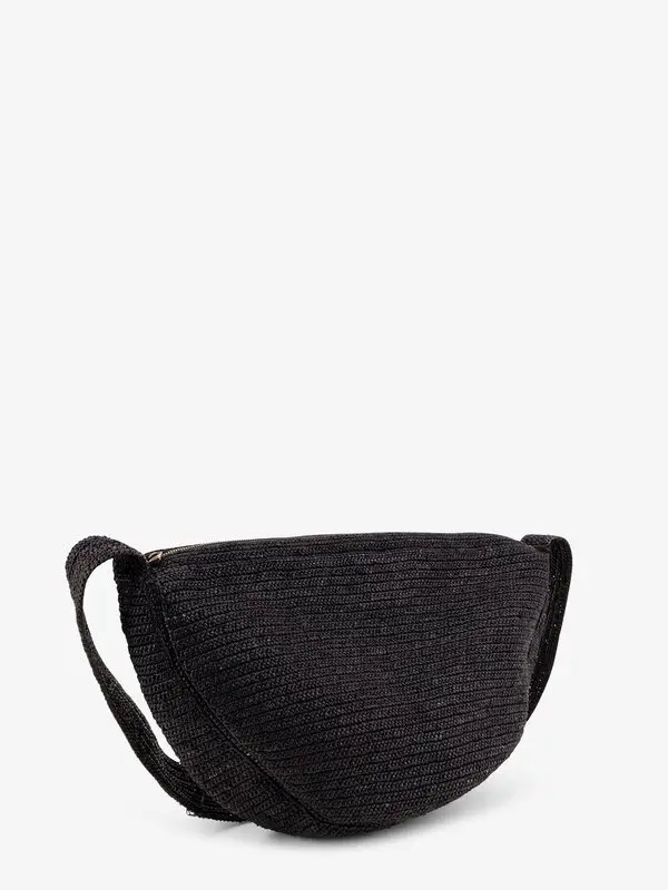 IBELIV Raffia Clip Crossbody Bag