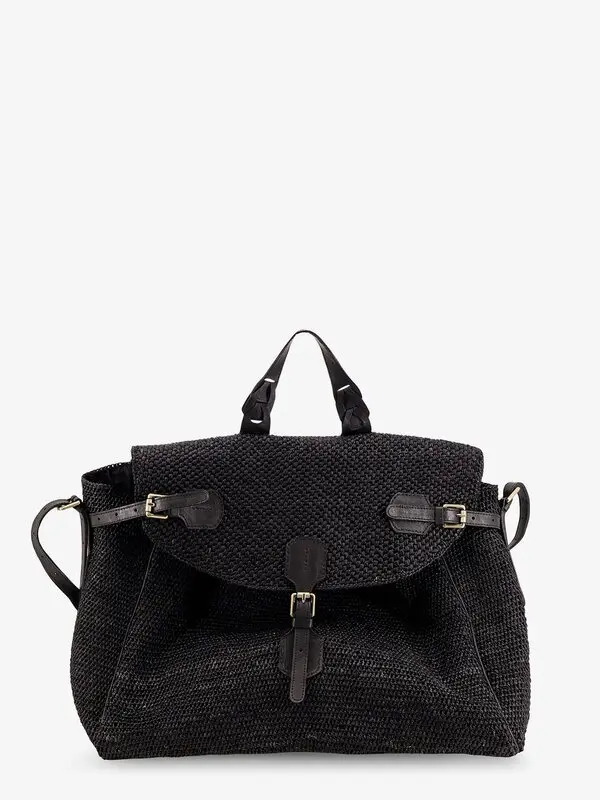 IBELIV Alpha Raffia Shoulder Bag