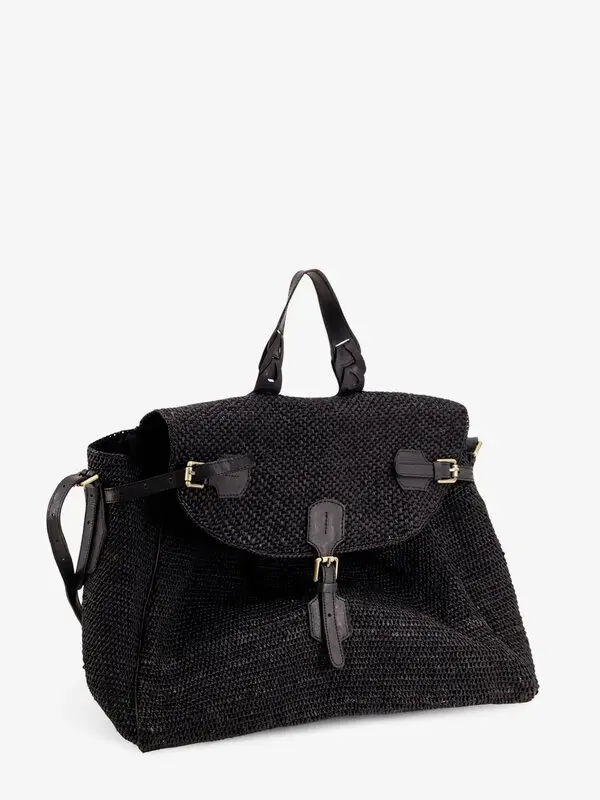 IBELIV Alpha Raffia Shoulder Bag