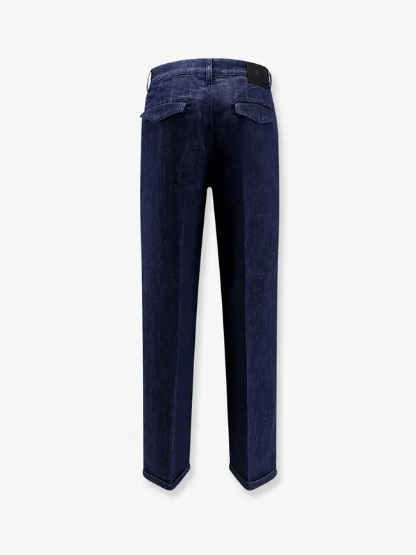 PT TORINO Lord Cotton Linen Blend Trousers