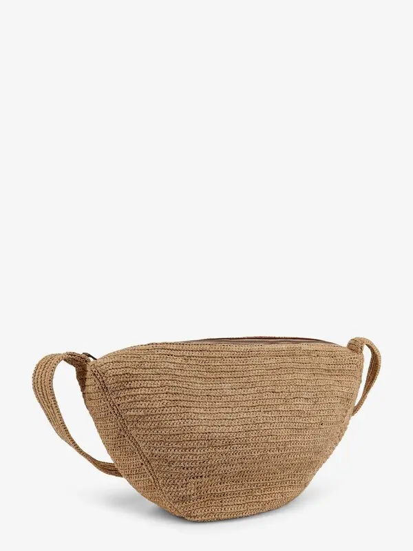 IBELIV Luna Raffia Crossbody Bag