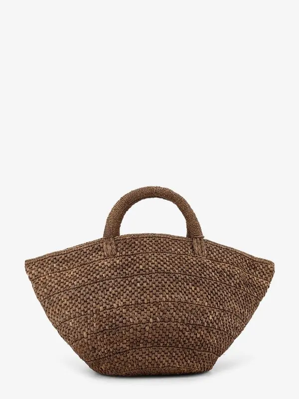 IBELIV Ela Raffia Handbag - Brown
