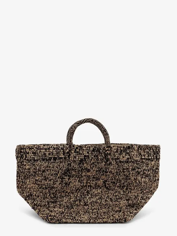 IBELIV Vanilla Raffia Handbag - Multicolor