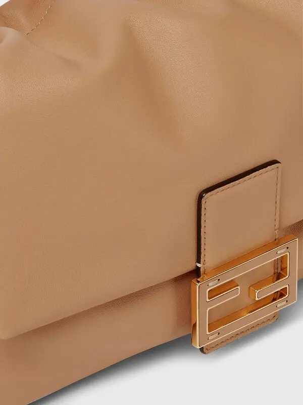 Fendi Mamma Baguette Small Leather - Beige
