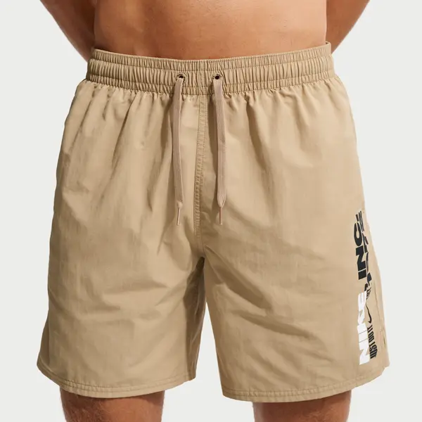 Nike Swim Breaker 7" Volley Short - Brown