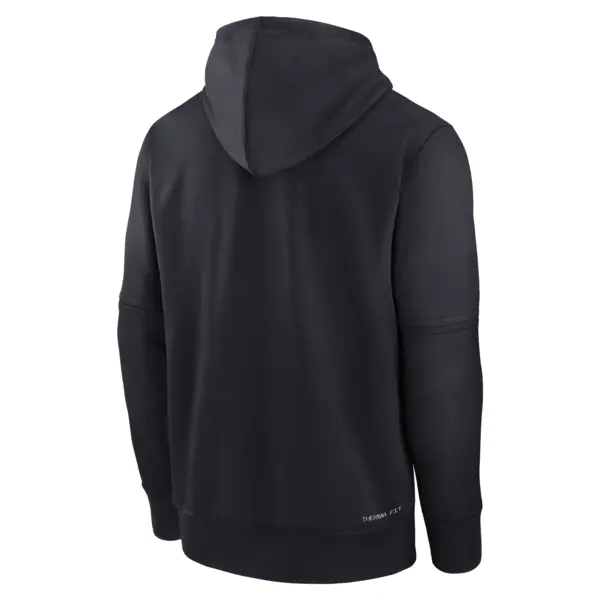 Nike New York Yankees Authentic Collection Therma Mlb Pullover Hoodie - Blue