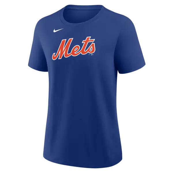 Nike New York Mets Wordmark Mlb T-shirt - Blue