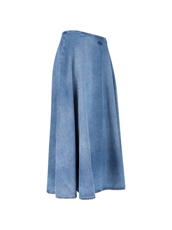 DIESEL De-annie-s3 Denim Skirt