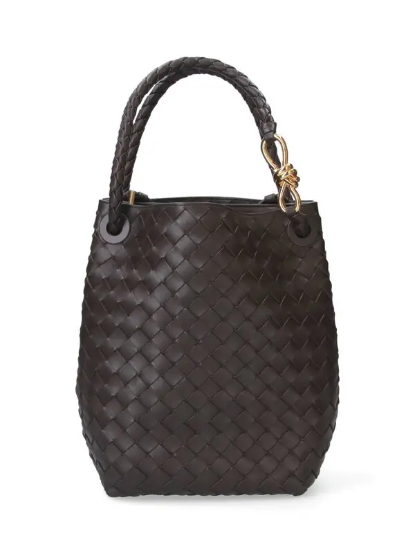 Bottega Veneta Andiamo Bucket' Crossbody Bag - Brown