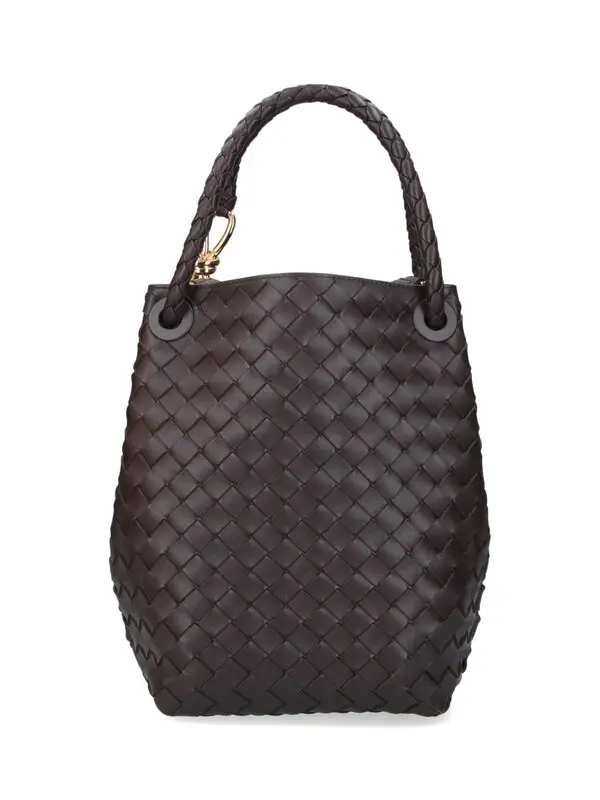 Bottega Veneta Andiamo Bucket Crossbody Bag - Brown