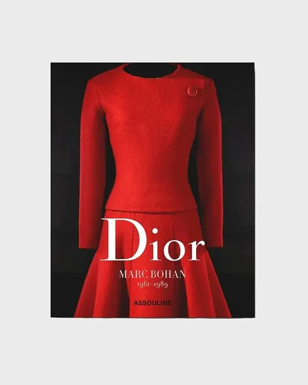 NEW MAGS Book Dior Marc Bohan Svart/röd - Svart,röd
