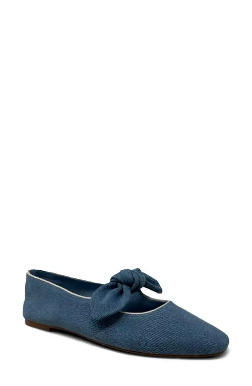 SHU SHOP April Mary Jane Flat - Denim