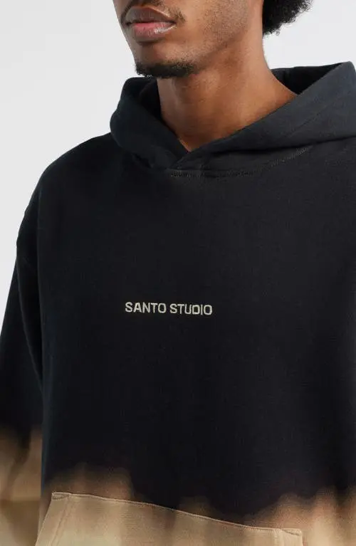 SANTO STUDIO Gradient Fleece Hoodie