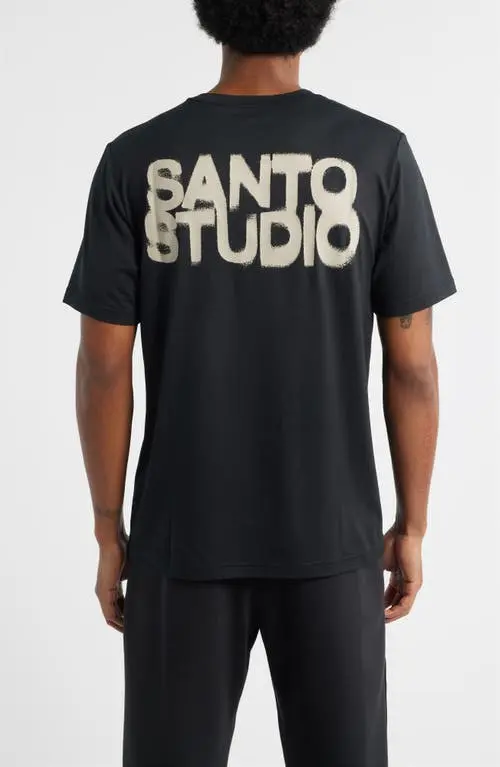 SANTO STUDIO X Luke Rockhold Tempo Bold Tech Graphic T-shirt
