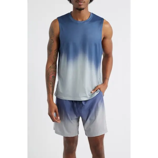 SANTO STUDIO Tempo Tech Tank - Fade Blue