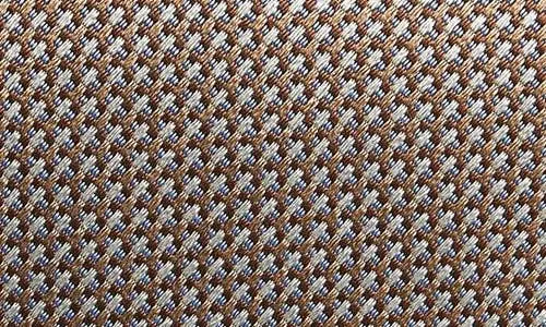 David Donahue Jacquard Silk Neck Tie - Cocoa