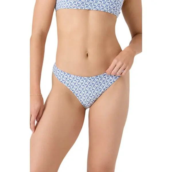 Roxy Hazy Dazy Scoop Bikini Bottoms - Blue