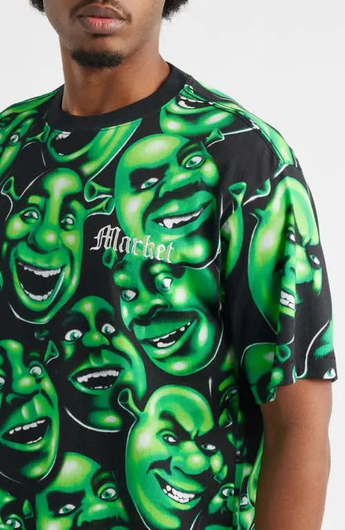 MARKET X Shrek™ Print T-shirt