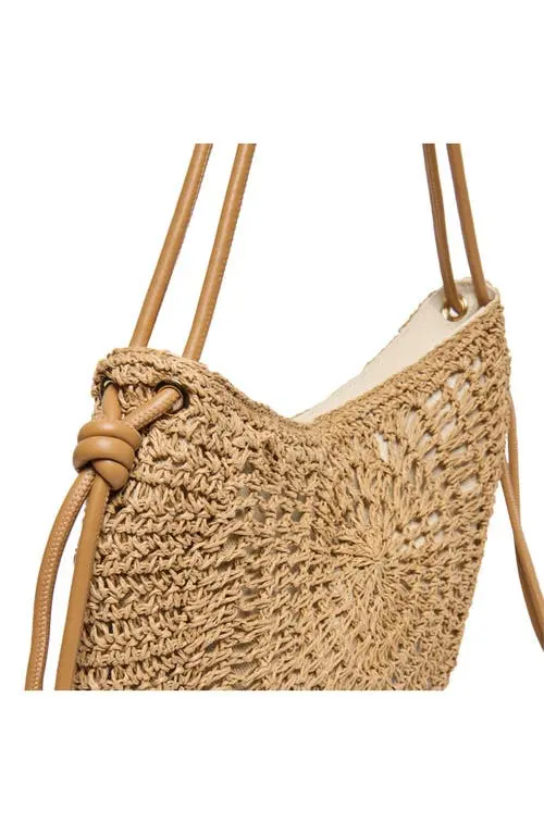 Dolce Vita Freya Raffia Shoulder Bag