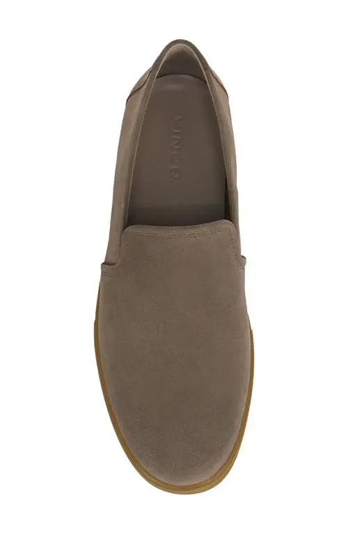 Vince Sean Suede Loafer Sneaker - Flint