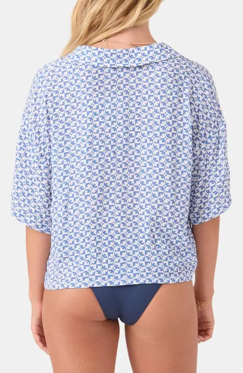 Roxy Hazy Dazy Crop Cover-up Shirt