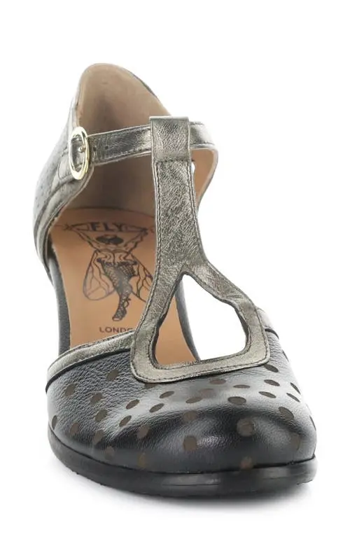 Fly London Blef T-strap Pumps