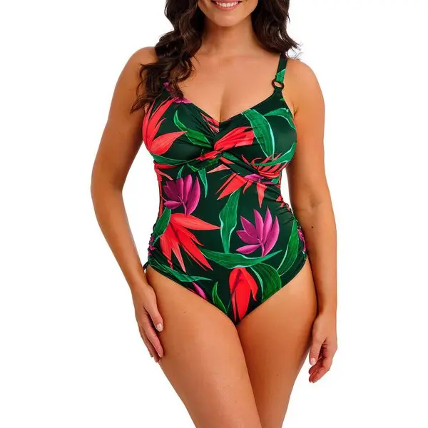 Fantasie Pichola Underwire One-piece Swimsuit - Mangrove