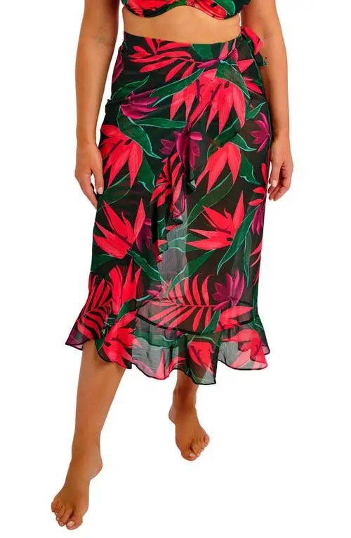 Fantasie Pichola Cover-up Sarong Skirt - Mangrove