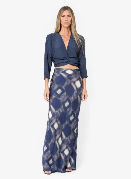 JBQ Meadow Skirt - Indigo Brick